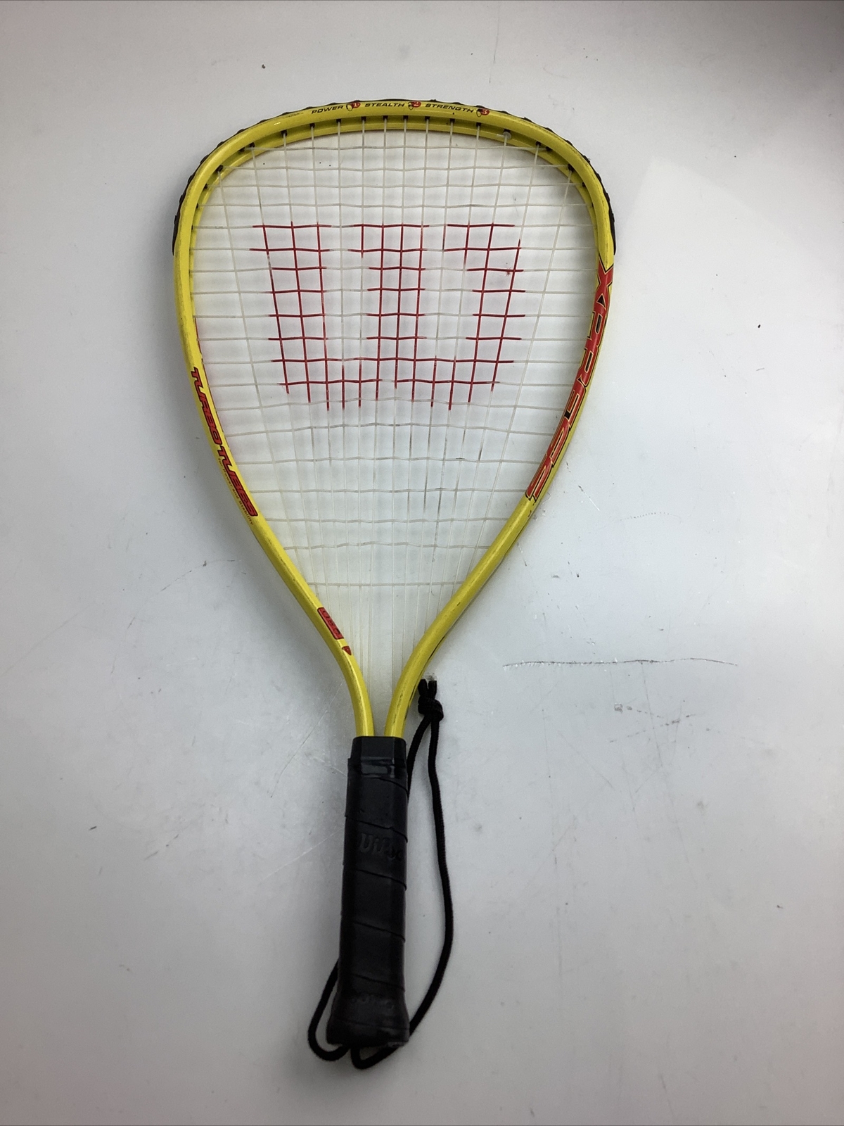 Pre-owned Wilson XPRES Crushing Power Titanium Racquetball Racquet XS-3 ...