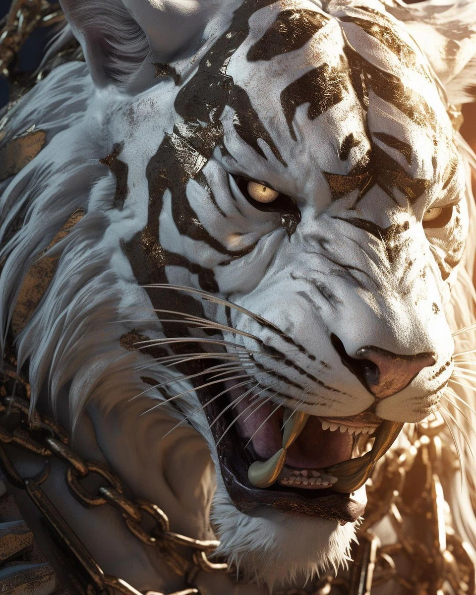 White Tiger Artwork