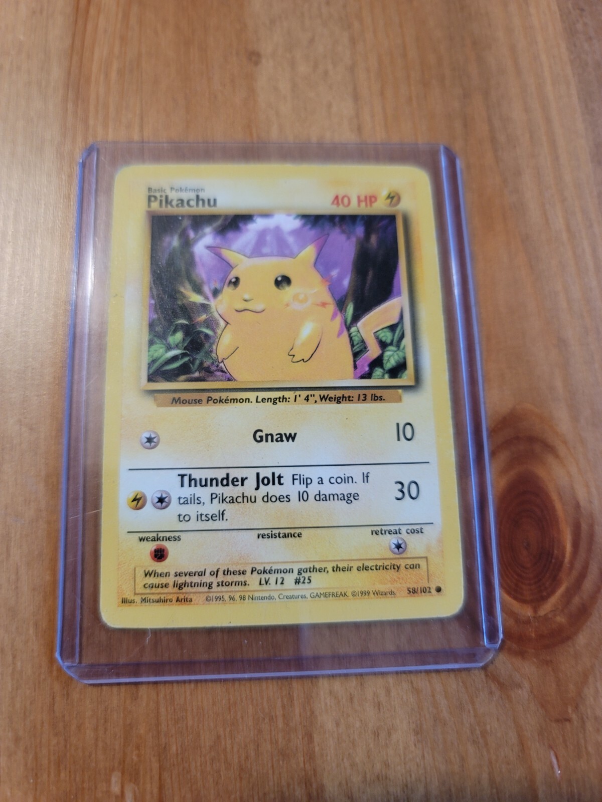 Rare 1995 pikachu pokemon card near mint condition | eBay