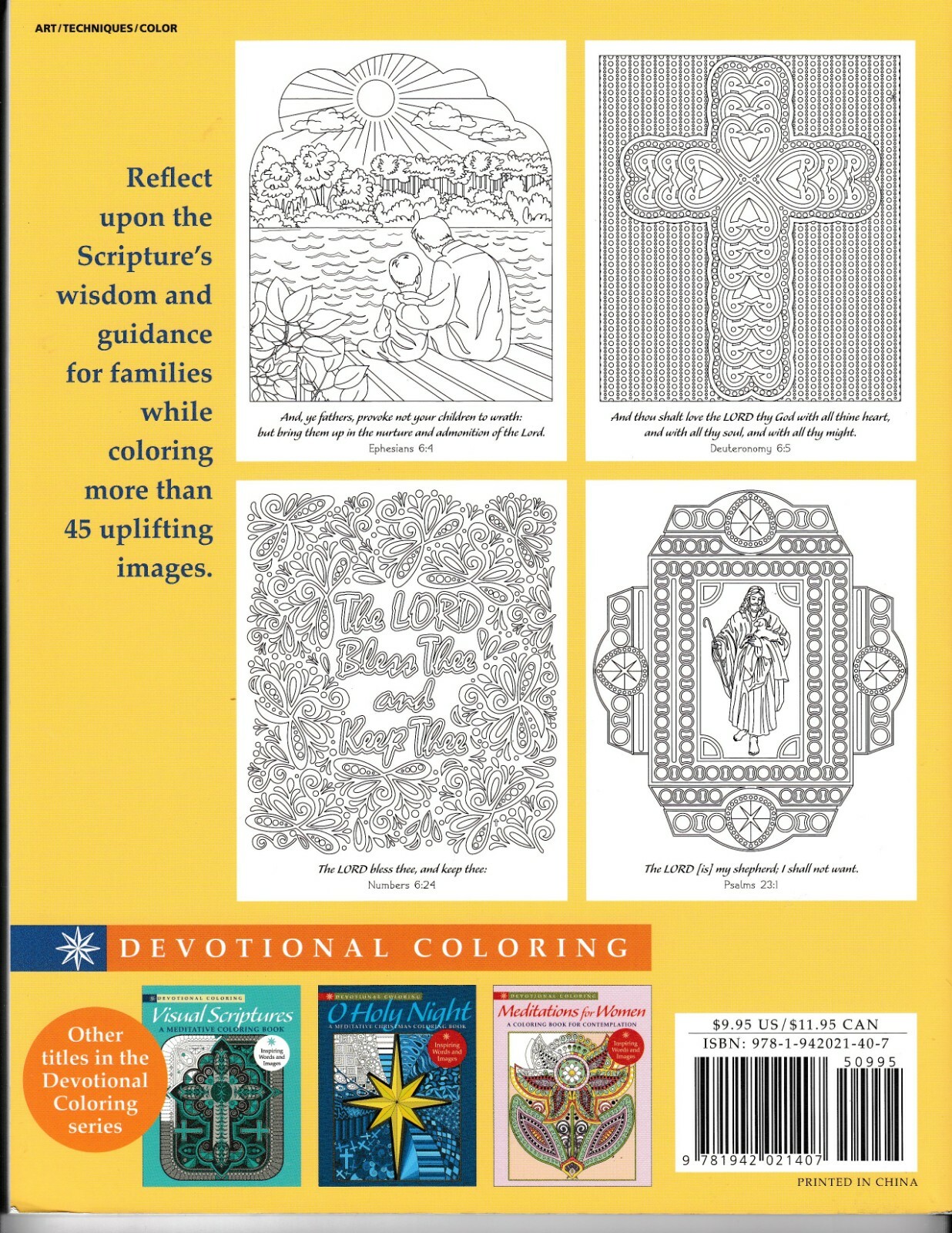Family Blessings Coloring Book | Devotional Coloring NEW! 9781942021407 ...