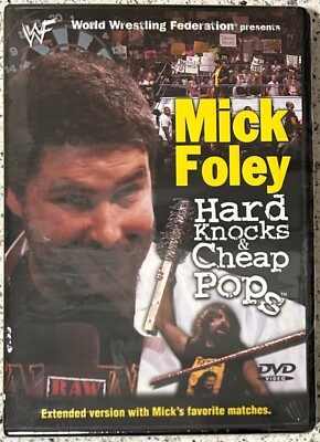 WWF WWE - Mick Foley Hard Knocks and Cheap Pops New DVD Sealed ...