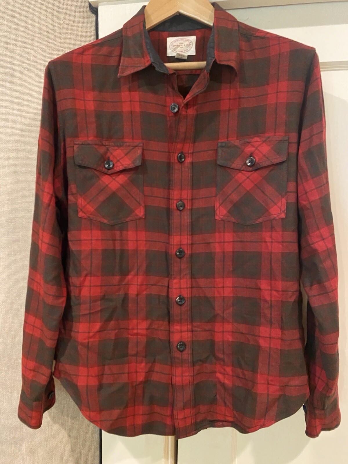 rrl flannel shirt large/medium Ralph Lauren Double RL - Gem