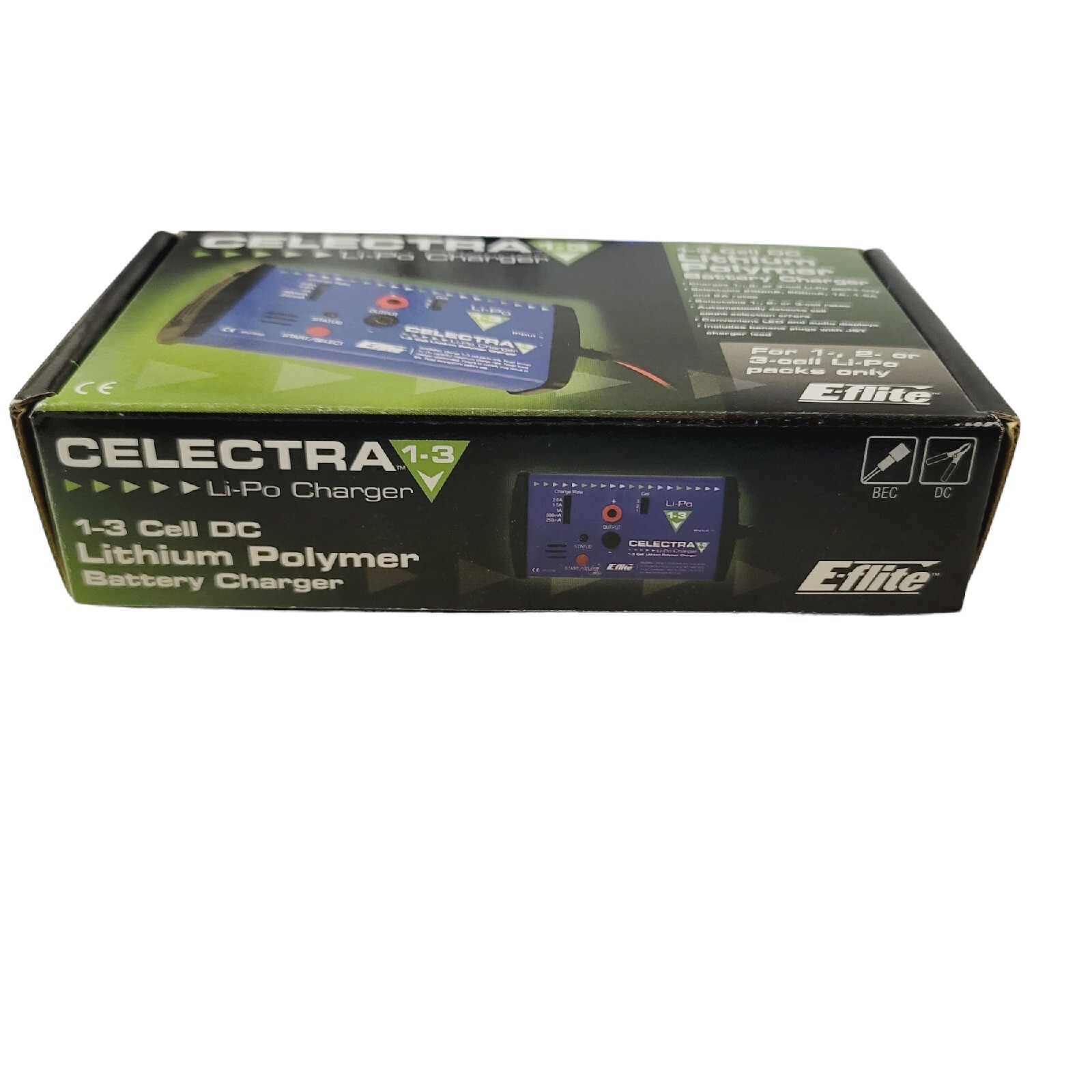 E-Flite Celectra 1-3 Cell Li-po DC Battery Charger EFLC3005 for sale ...