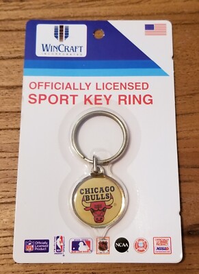 VTG Chicago Bulls Keychain Rare NBA Wincraft 90s Key Ring Chain NIP ...