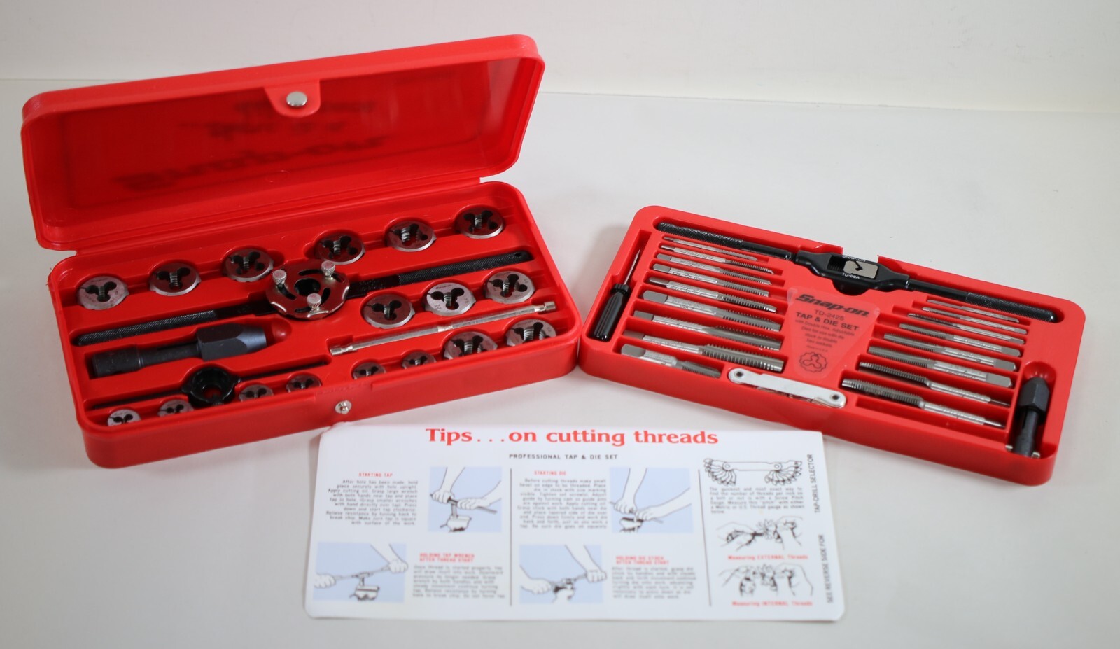 Snap-on 41 PC USA Tap and Die Set TD2425 for sale online | eBay
