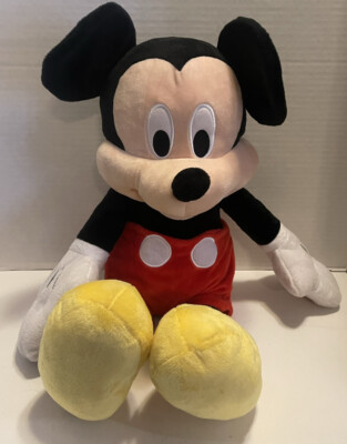Large 24” Disney Just Play Mickey Mouse Plush Stuffed Animal | eBay