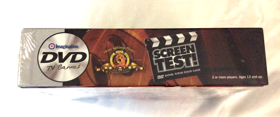 MGM Screen Test DVD Movie Trivia Board Game 2004 | eBay
