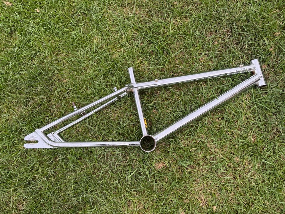 4130 Full Chromoly GT 20” BMX Frame Bubble Font Stamped Old Mid School ...