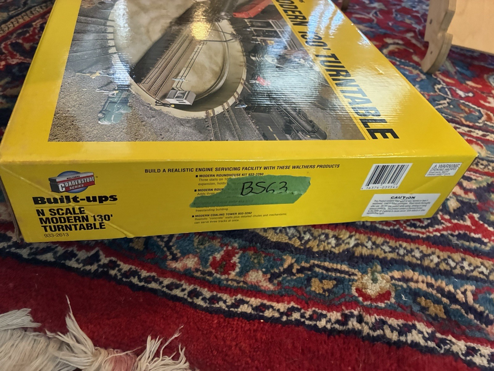 Walthers Cornerstone Series N Scale Modern Turntable 130'' 933-2613 | eBay