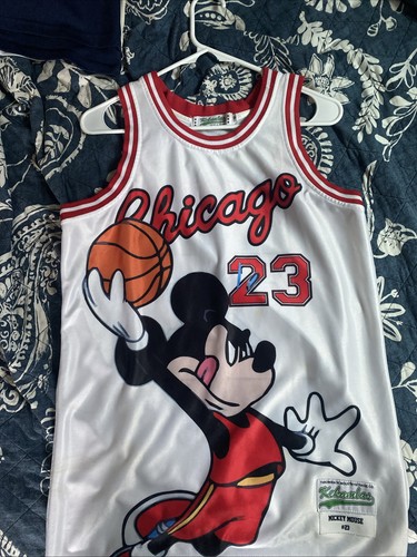 Chicago Bulls Mickey Mouse Jersey Size MEDIUM | eBay