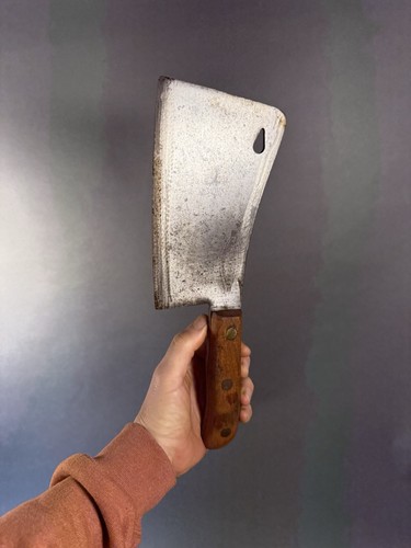 Vintage Craftsman USA Meat Cleaver 7-3/8" Blade. 1930’s Era. | eBay
