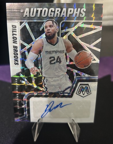 dillon brooks 1/1 Black Autograph Prizm 2021-22 #AM-DLB panini Mint | eBay