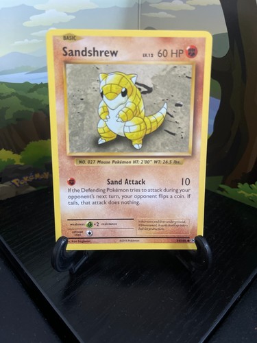 Sandshrew 54/108 - Evolutions - Common - Pokemon Card TCG - LP | eBay