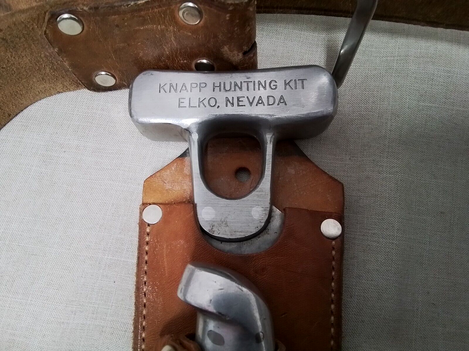 Antique-Vintage Knapp Hunting Kit with Western Field Knife | eBay