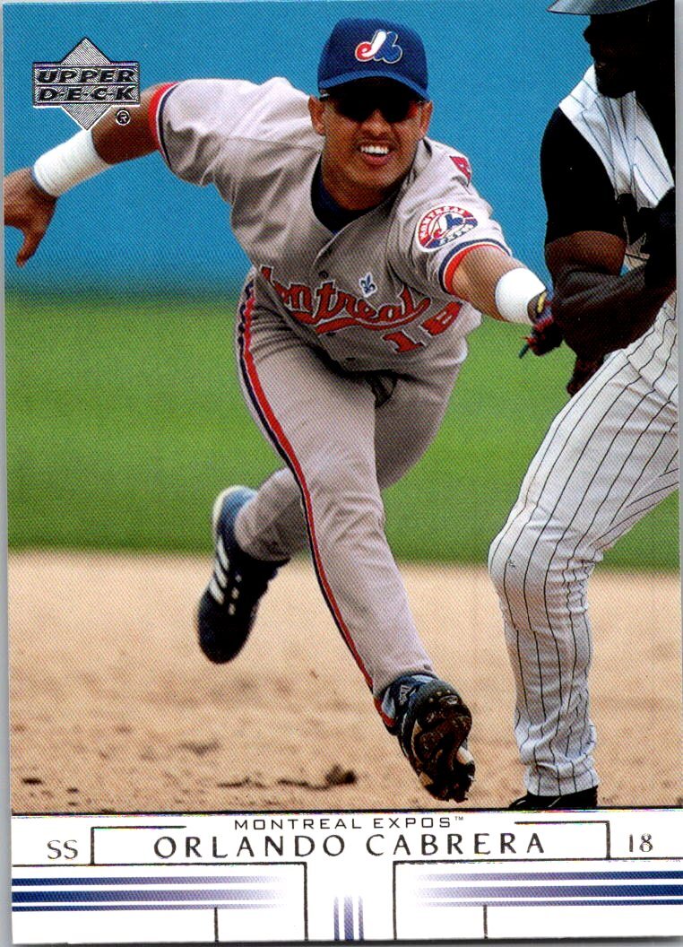 2002 Upper Deck Orlando Cabrera #344 | eBay