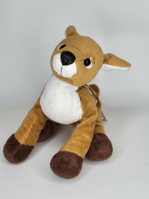 GANZ Webkinz Plush Stuffed Deer Fawn HM331 No Code for sale online | eBay