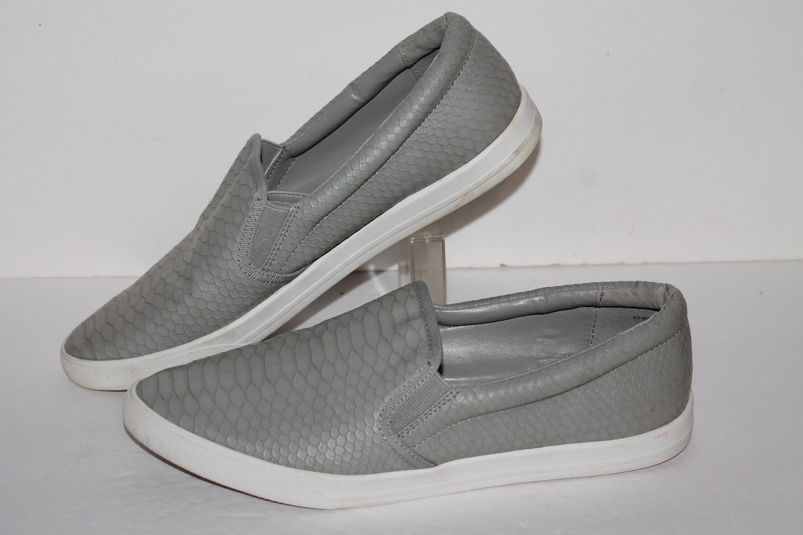 BCBGeneration Yazzy Slip On Casual Shoes, Grey, Manmade, Womens US 7 | eBay