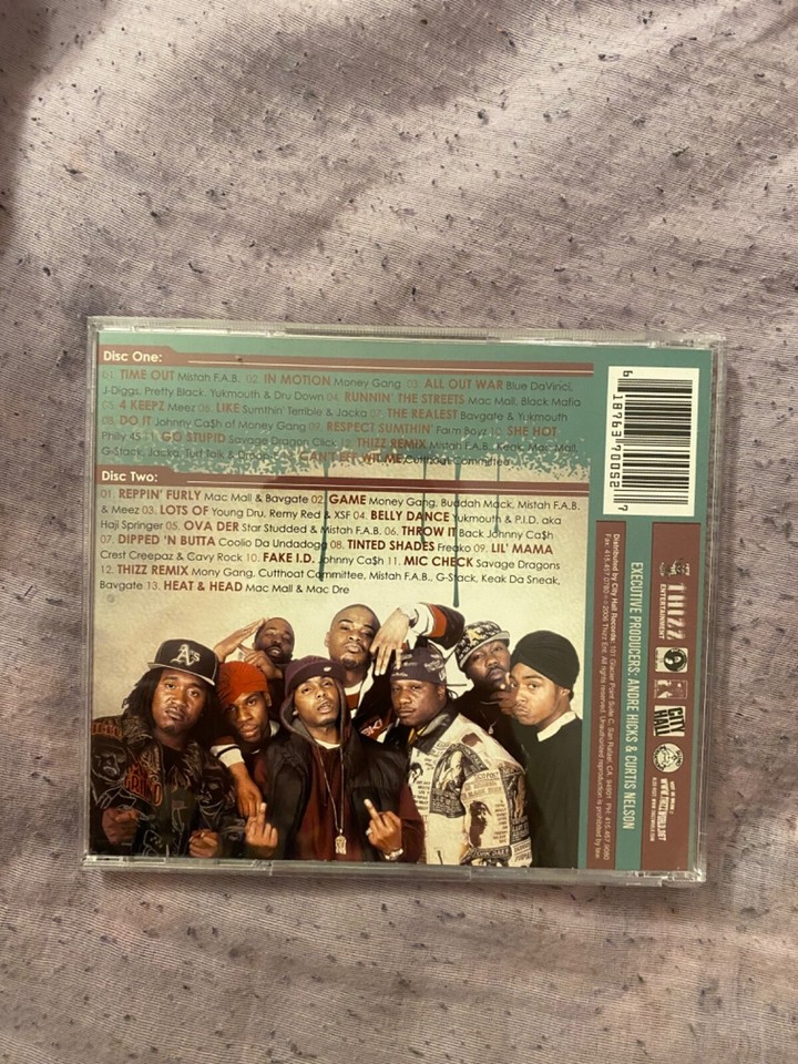 Thizz Nation vol. 6 cd Mac Dre Bay Area rap Hyphy original Oakland San ...