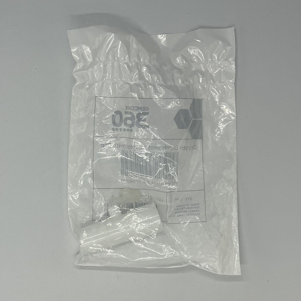 Gemcore 360 GEM-02-BLEEDADPT Oxygen Enrichment Adapter With Cap NEW ...