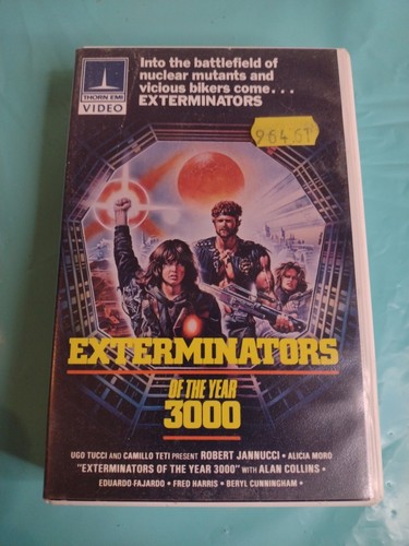 Vtg Exterminators of the Year 3000 Betamax Beta NOT VHS | eBay