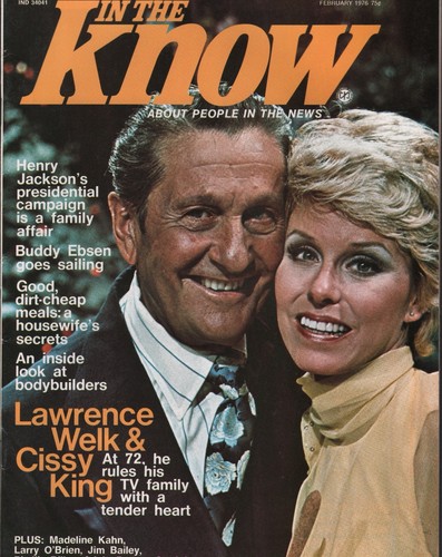 In The Know Magazine February 1976 Lawrence Welk, Cissy King EX ...