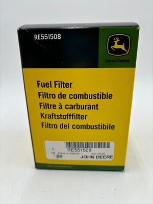 NEW JOHN DEERE RE551508 (DZ115390/BF46157/SN40787) FINAL FUEL FILTER | eBay