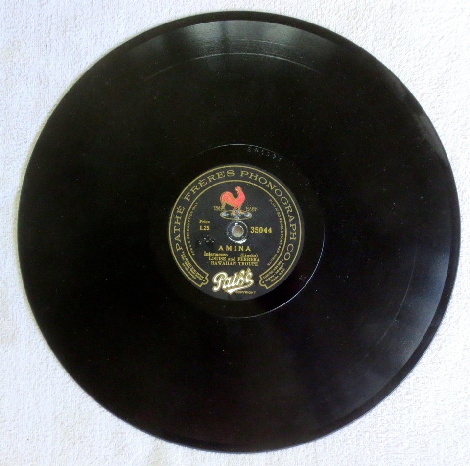 Louise & Ferera Hawaiian Troupe - Amina / Portugese Tango - Pathe Pathé ...
