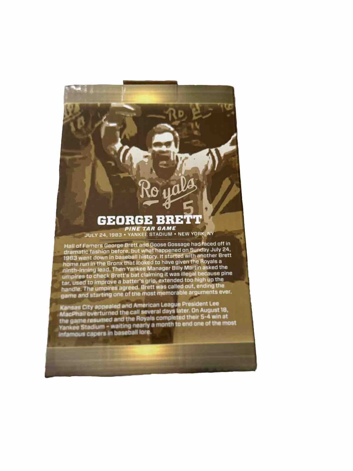 GEORGE BRETT Kansas City Royals SGA PINE TAR BOBBLEHEAD New In Box | eBay