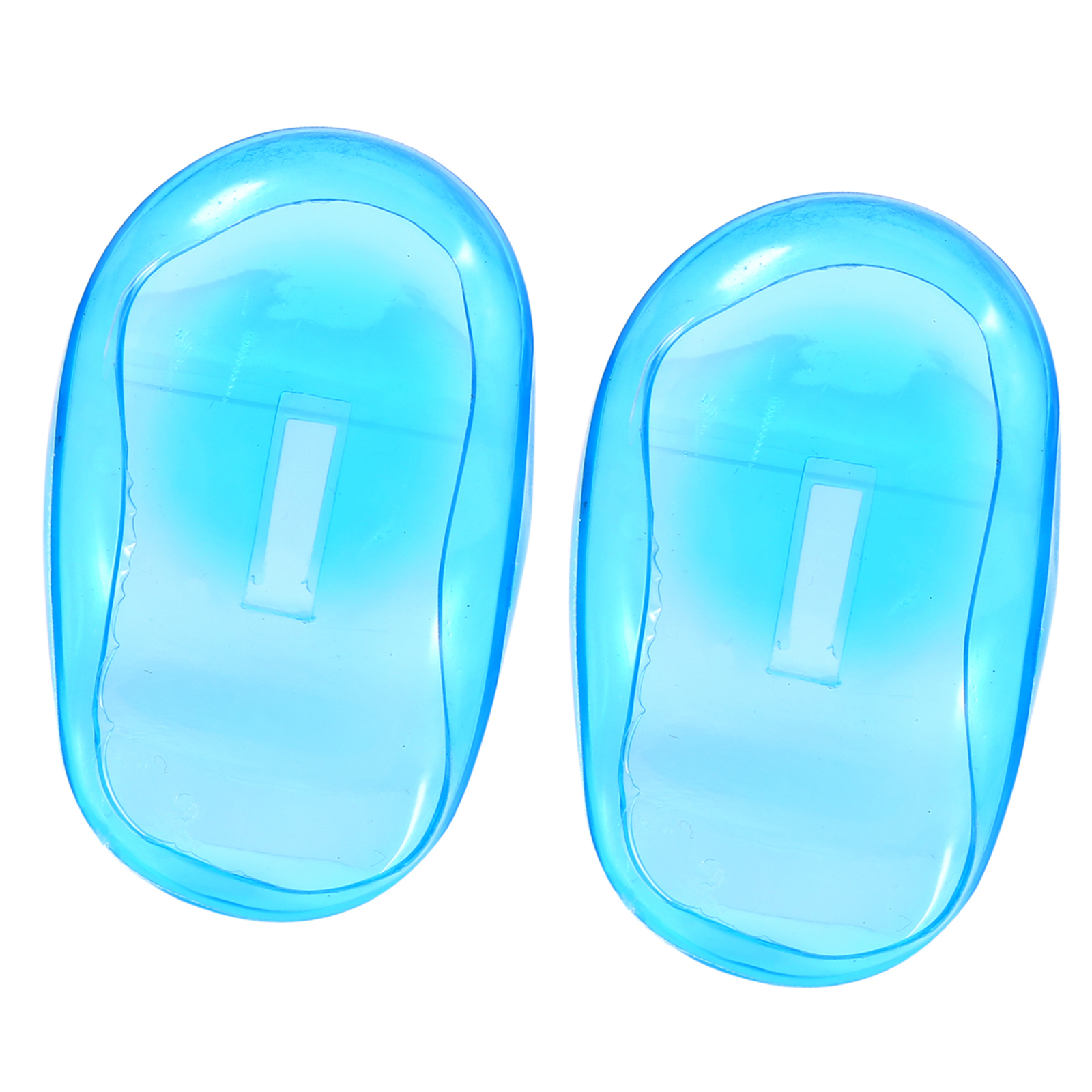 2pcs Blue Ear Cover Shield Anti Staining Plastic Guard Protects ...