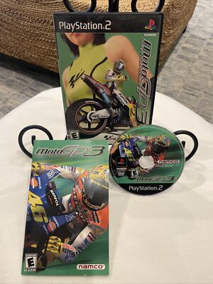 MotoGP 3 (Sony PlayStation 2, 2003) PS2 CIB! Complete! W/ Manual! MINT ...