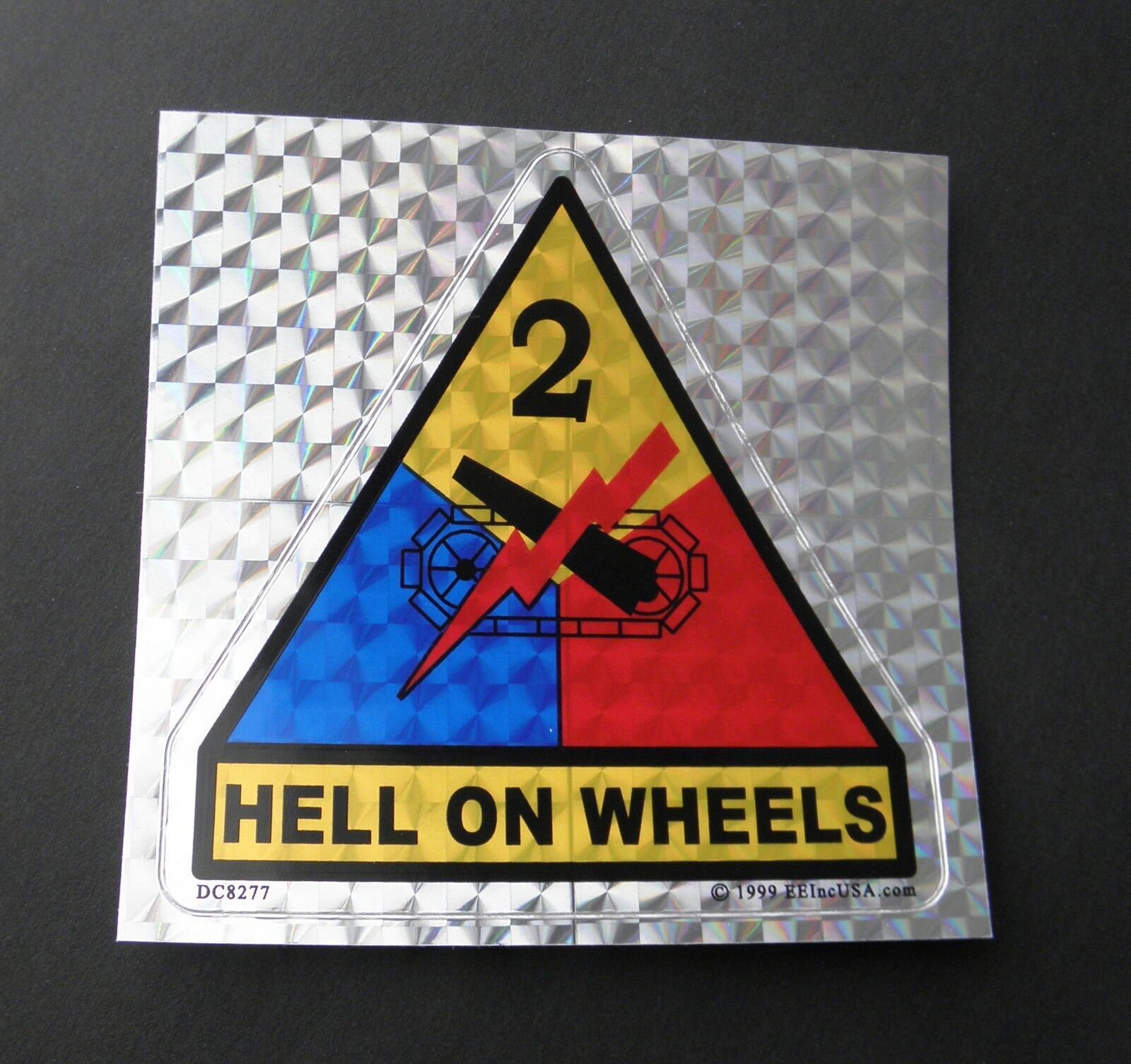 Army 2nd Armored Division Decal Sticker made in USA 3.25 inches | eBay