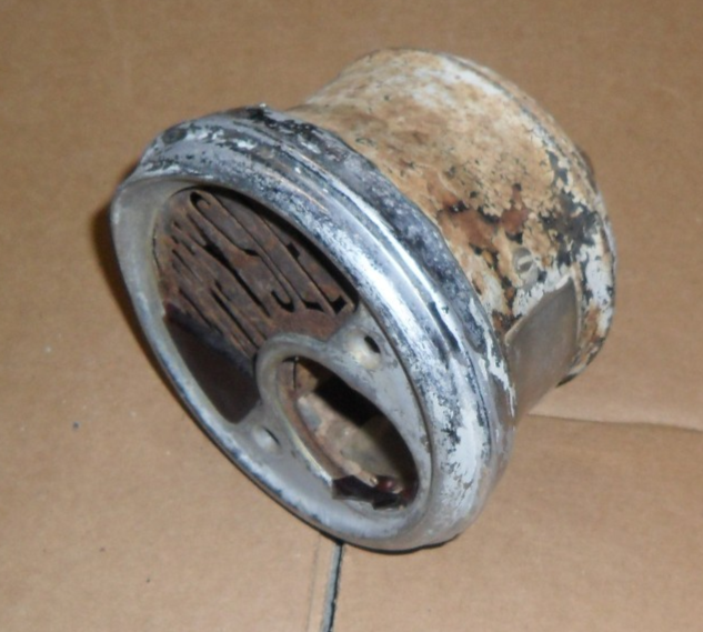 Vintage Chrysler Tail Light Brake Lens Cover Assembly Round 1930’s 1940 ...