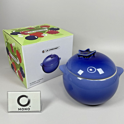 Le Creuset Mini Blueberry Cocotte Vegetable Series 0.6L 20zo Stoneware ...