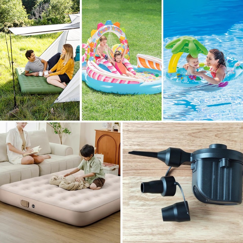 Air Inflator Nozzle 3 Sizes Plastic Pump Adapter Replacement | eBay ...