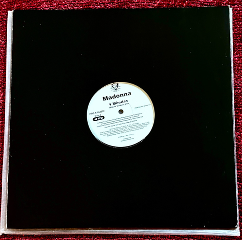 MADONNA HARD CANDY HEAVY LP RECORD 4 FOUR MINUTES SINGLE PROMO 50 YEAR ...