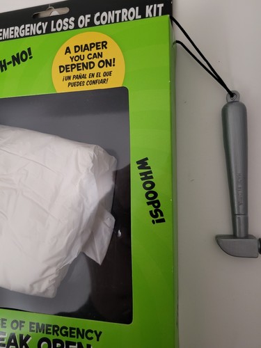 Emergency Loss Of Control Kit Underwear Diaper Kit Over the Hill Funny ...