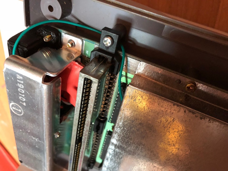 Nintendo NES-101 Top Loader w/ 3D Printed Back Composite AV LED & RECAP ...
