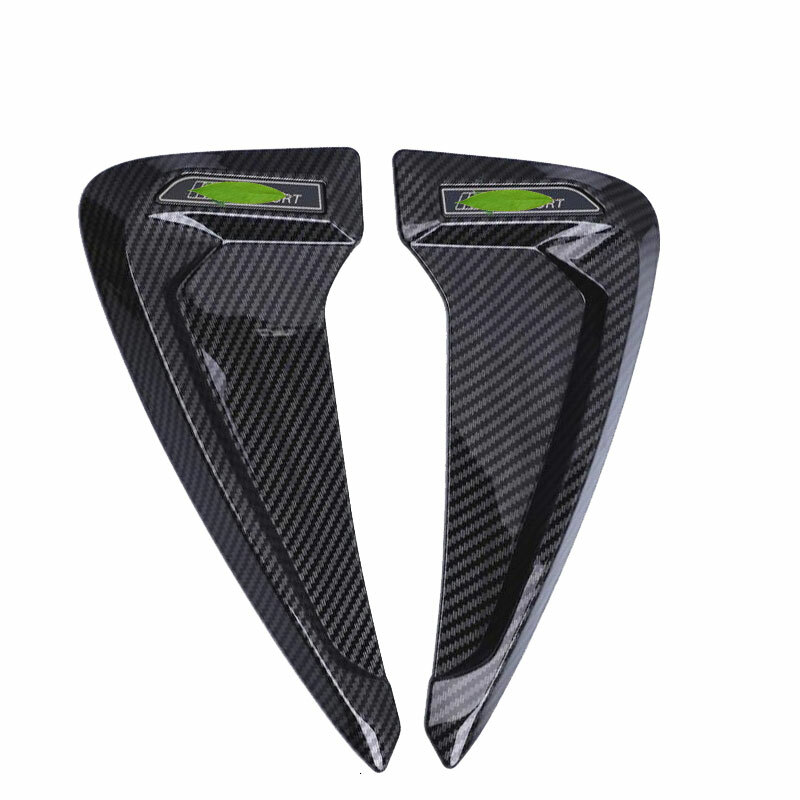 For BMW X1 F48 2016-2021 ABS Carbon Fiber Side Vent Fender Flank Cover ...