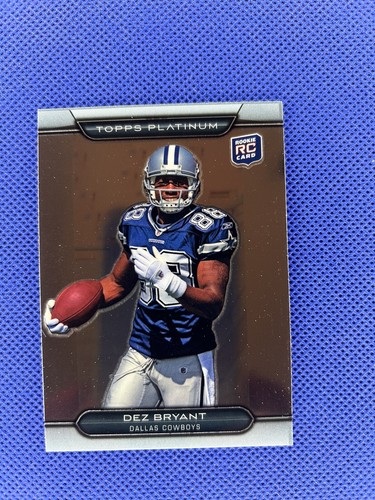 2010 Topps Platinum #152 Dez Bryant Dallas Cowboys RC Rookie Card #152 ...