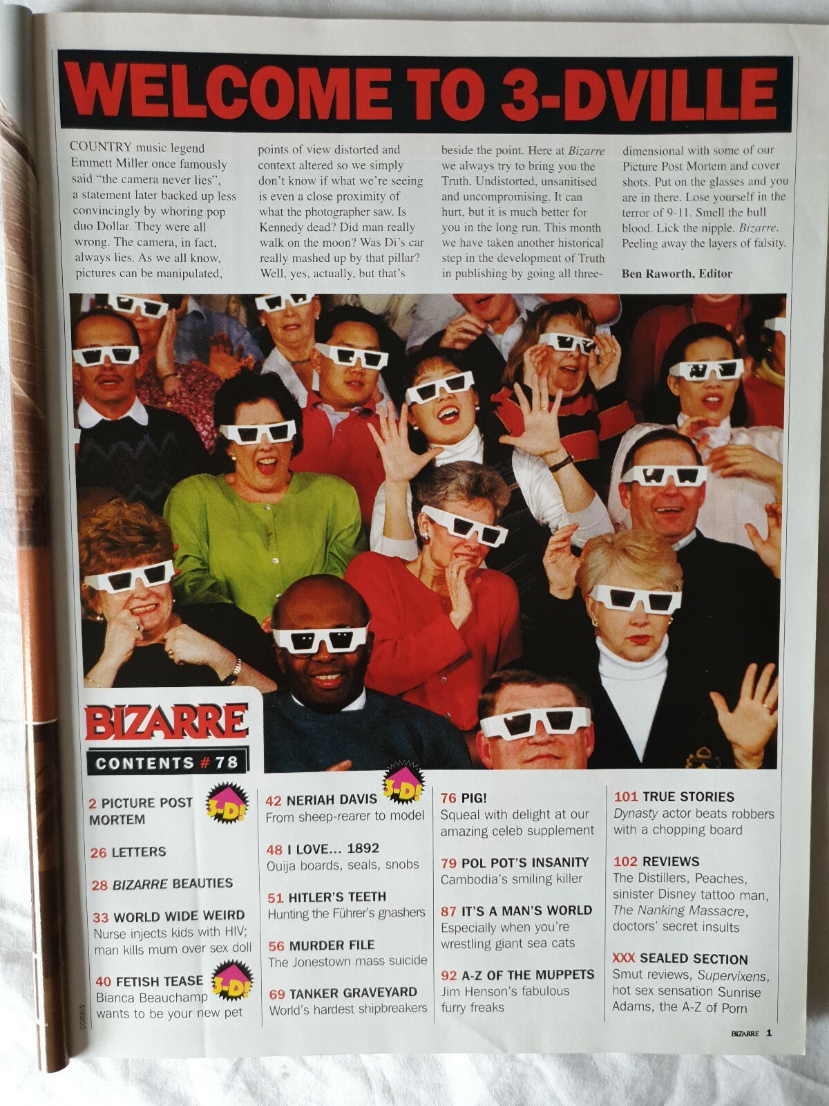 Bizzare Magazine . 3-D SPECIAL November 2003 Issue 78 | eBay