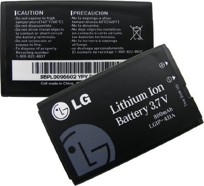 LG 431A Battery for LG UX220 CB360 CE110 CP150 220C | eBay
