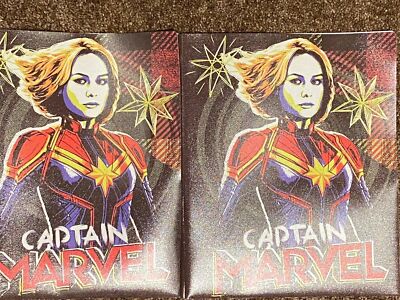 2 Marvel Captain Marvel 3 Prog Poly Folders NEW | eBay