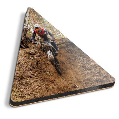 1x Triangle Coaster - Enduro Motocross Bike Biker #2758 | eBay UK