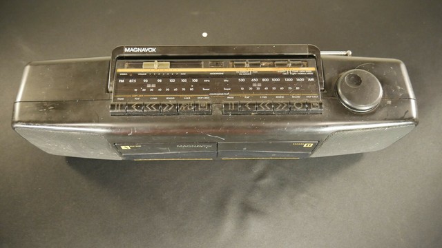 Magnavox Radio Dual Cassette Tape Recorder Player Boombox D 8097 for ...