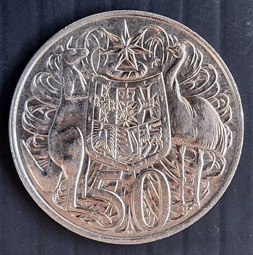 1966 Australia Round 50c Silver (80%) Coin | eBay