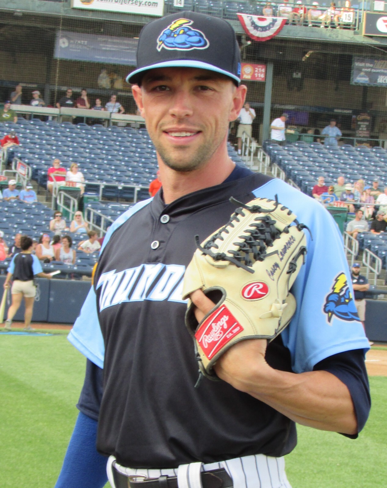 CASEY LAWRENCE BLUE JAYS/CARDINALS SIGNED RAWLINGS MINOR LEAGUE ...