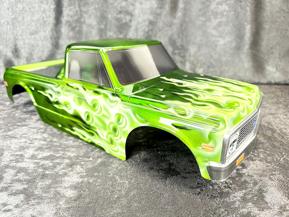 CUSTOM PAINTED RC TRUCK BODY ARRMA KRATON 6S TRAXXAS E-REVO T/E MAXX ...