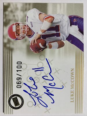2004 Press Pass Gold Luke McCown 69/100 Auto Autograph Rookie | eBay