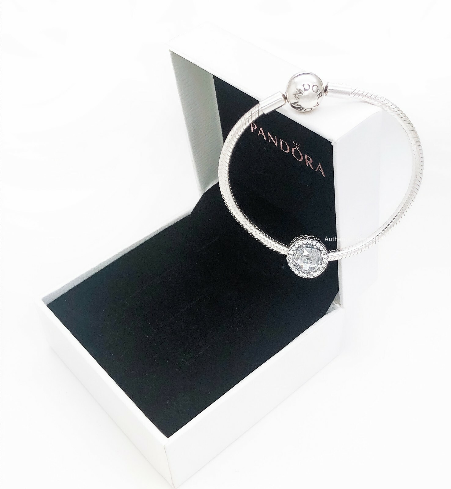 NEW PANDORA 925 Sparkling Cubic Zirconia Radiant Heart Charm Pendant ...