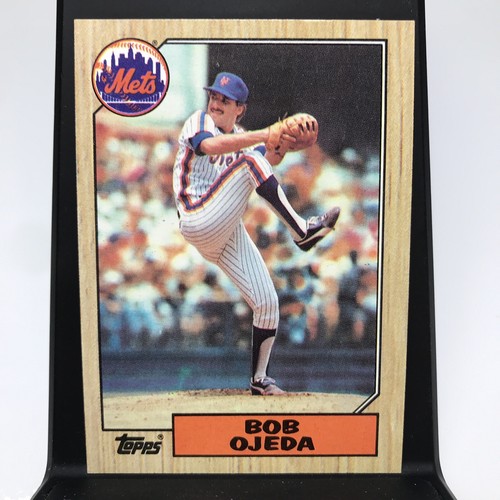 1987 Topps New York Mets Baseball Card #746 Bob Ojeda | eBay